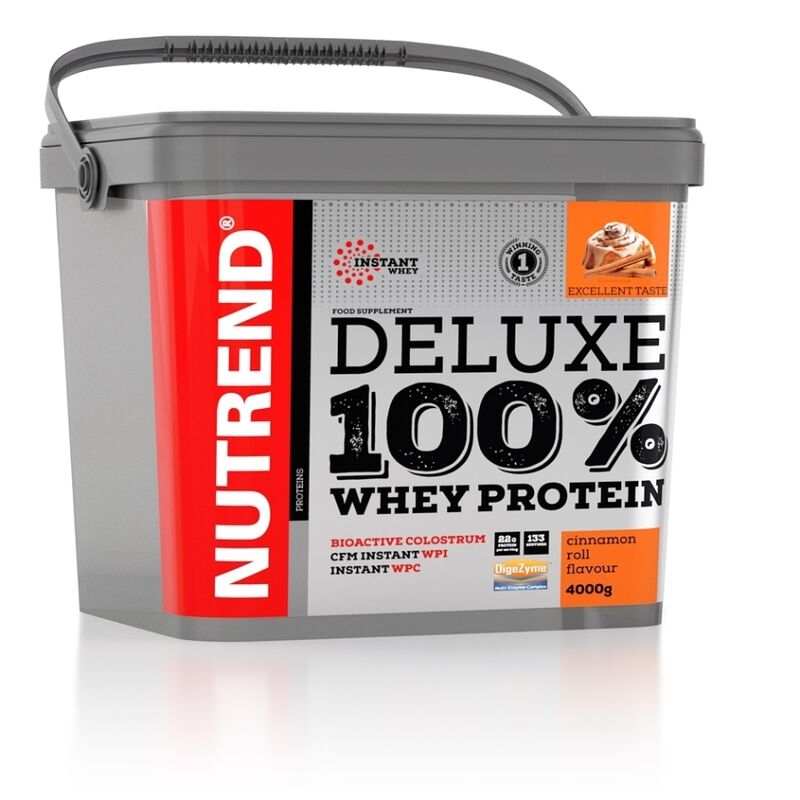 NUTREND 100 % Deluxe Whey Protein - 4 Kg Vanilla Puding - Supplement ... NUTREND 100 % Deluxe Whey Protein - 4 Kg Vanilla Puding - Supplement ...